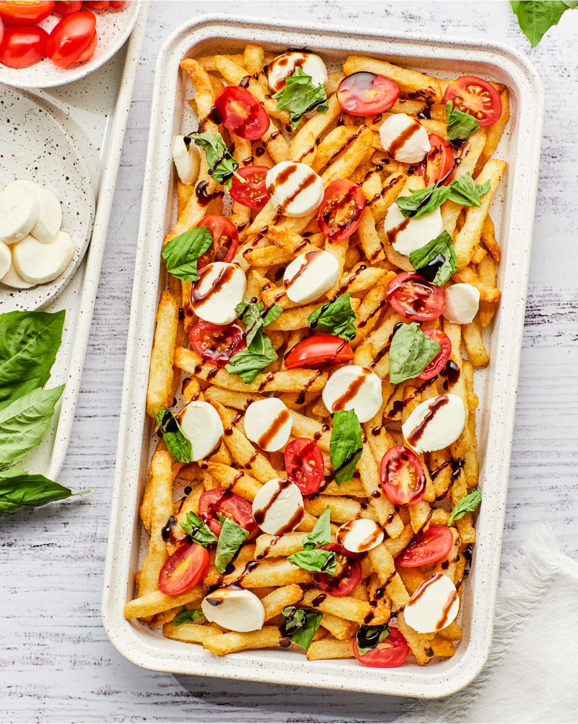 Loaded Caprese Fries Recipe | Cavendish Farms